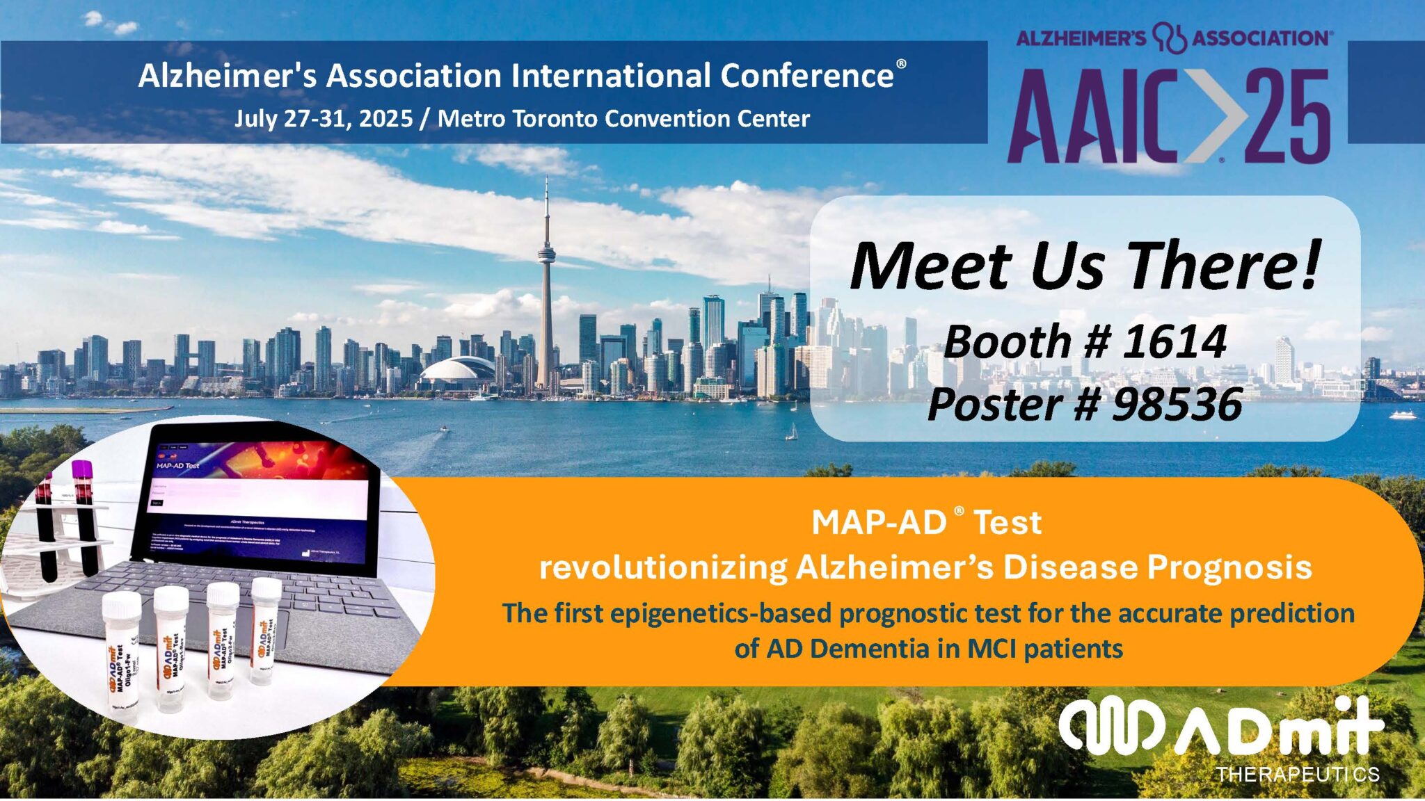 ADmit THERAPEUTICS - ADmit Therapeutics is Attending the AAIC 2025 in ...
